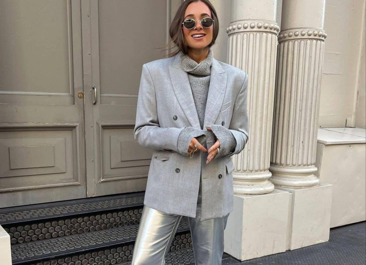 Το silver παντελόνι είναι η τάση που δεν ξέραμε πως χρειαζόμασταν ...